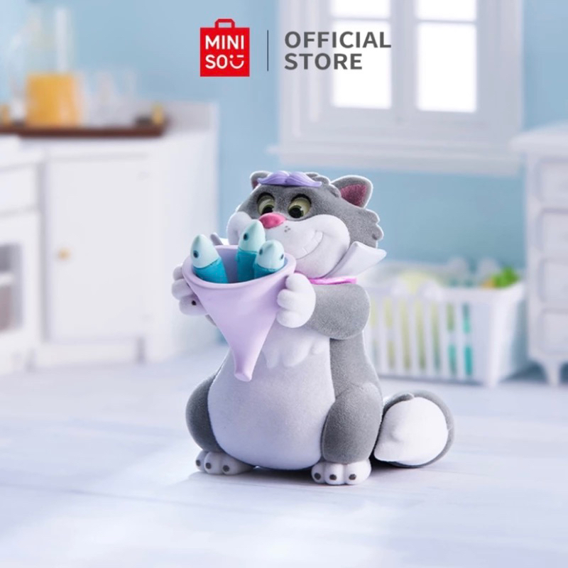 Jual Miniso Blind Box Disney Marie Cat Lucifer Fluffy Cat 2 | Shopee ...