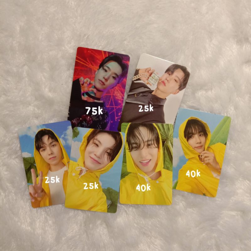 Jual Aab seventeen photocard carver heaven woozi mingyu jeonghan vernon yzy heaven hoshi gomagz ...