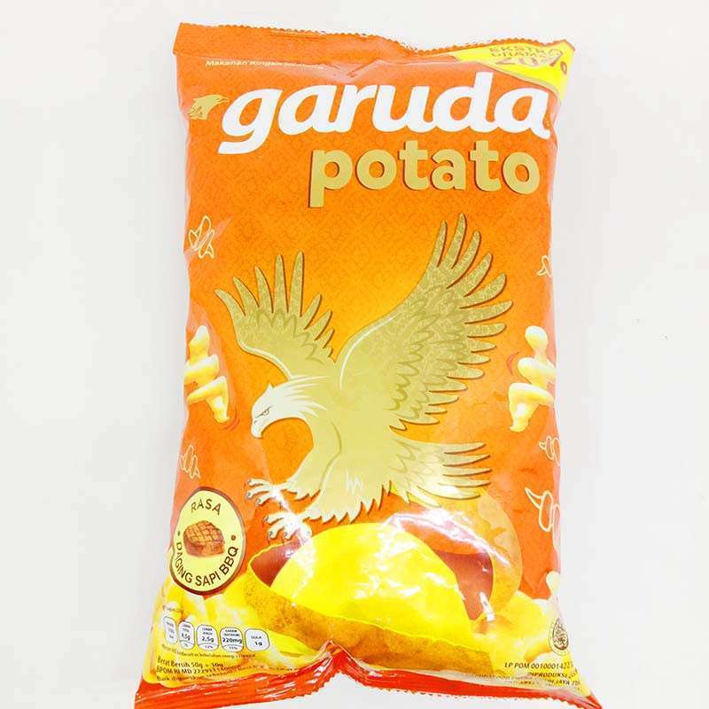 Jual garuda crunchy potato bbq 70gr - garuda crunchy potato kentang ...