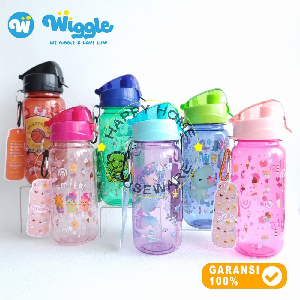 Jual WIGGLE New Peach Dessert Bottle Sport 670ml Botol Air Minum Anak ...