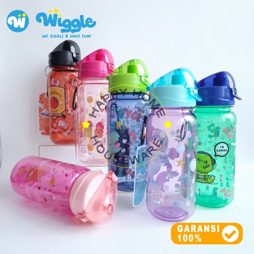 Jual WIGGLE New Little Mermaid Bottle Sport 670ml Botol Air Minum Anak ...