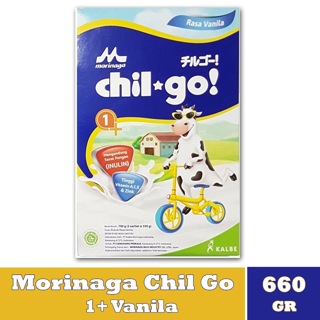 Jual Morinaga Chil Go Powder 1+ Vanila 660gr | Shopee Indonesia