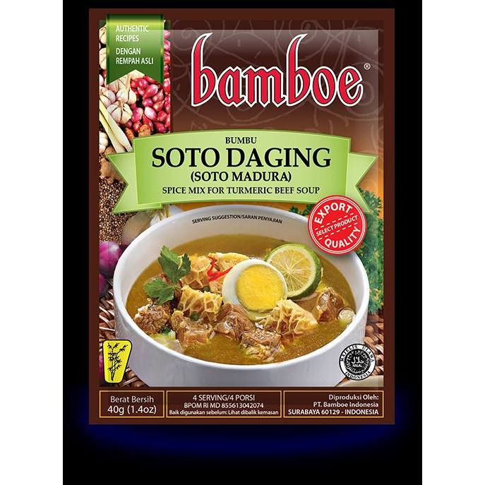 Jual Bamboe bumbu dapur all varian rawon rendang balado nasi goreng ...