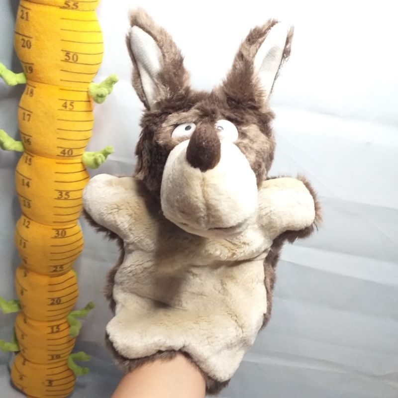 Jual BONEKA TANGAN KARAKTER SERIGALA MASHA AND THE BEAR | Shopee Indonesia