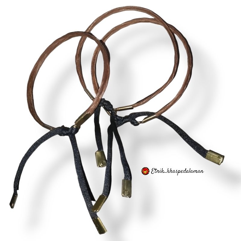 Jual gelang simpai dayak anyaman 3 double bisa di lepas pasang | Shopee ...