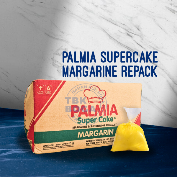 Jual ( Repack ) Palmia Supercake ( 500 gr, 1 kg ) Super Cake Margarin ...