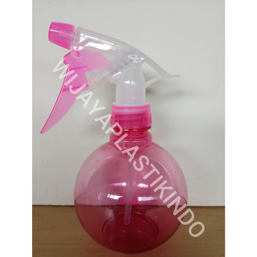 Jual Botol Semprotan Bulat Bening Lucu Merek Violet 350ml /Semprotan ...