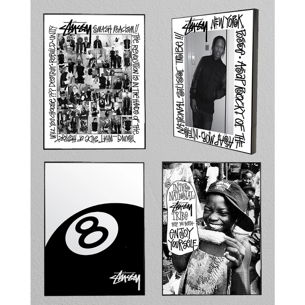 Jual STUSSY : Poster + Framebock / Bingkai Ukuran 45x30 : STUSSY ...
