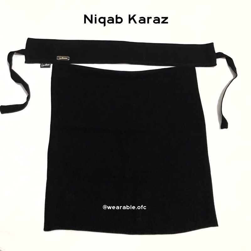 Jual NIQAB KARAZ ORIGINAL SAUDI | CADAR BANDANA PONI KARAZ | Shopee ...