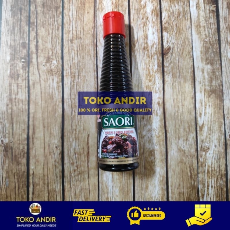 Jual Saori Lada Hitam Botol 135ml | Shopee Indonesia