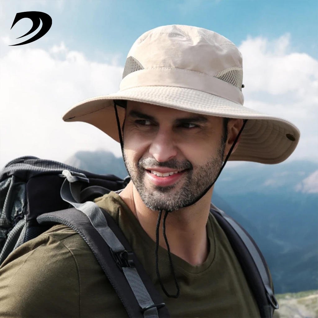 Jual Topi Gunung / Climbing Outdoor Original Motif Polos Jaring A-18 ...