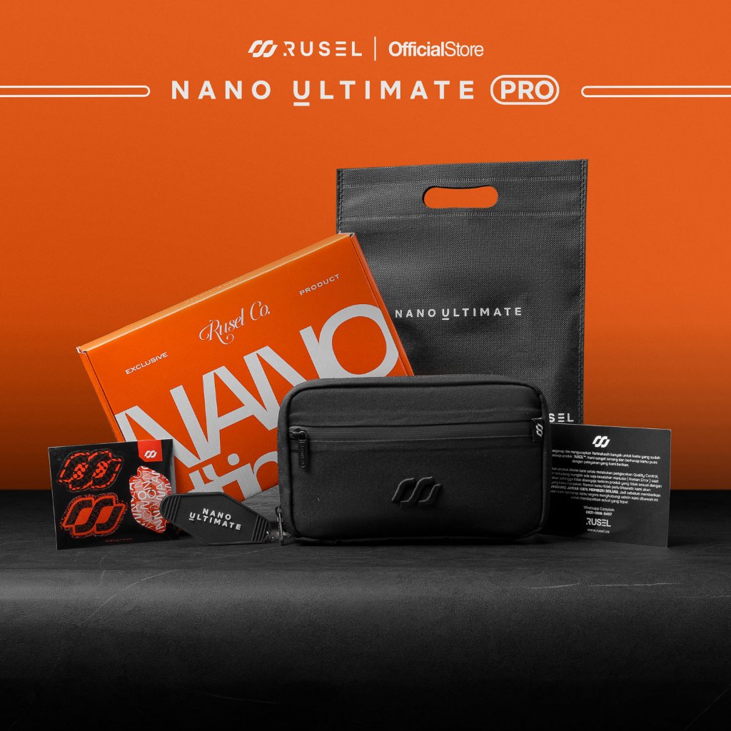 Jual RUSEL CO - Handbag Nano Ultimate Exclusive Tas Pria Multifungsi ...