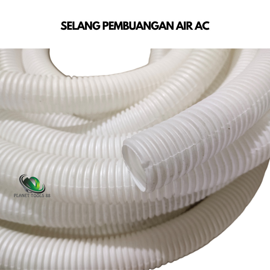 Jual 10 Meter Selang Ac Putih Figo 5/8" Inch Selang Fleksibel ...