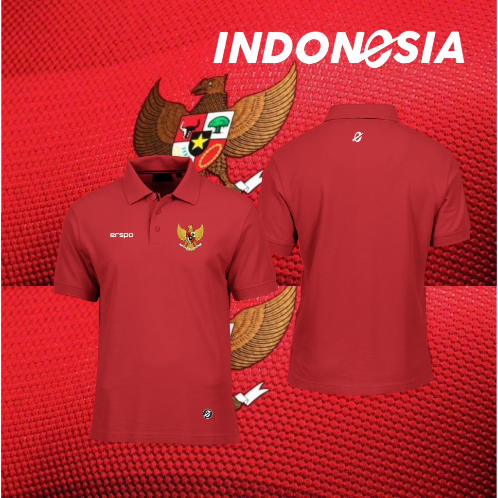 Jual KAOS POLOSHIRT TIMNAS NEW/KAOS POLO TIMNAS BARU | Shopee Indonesia