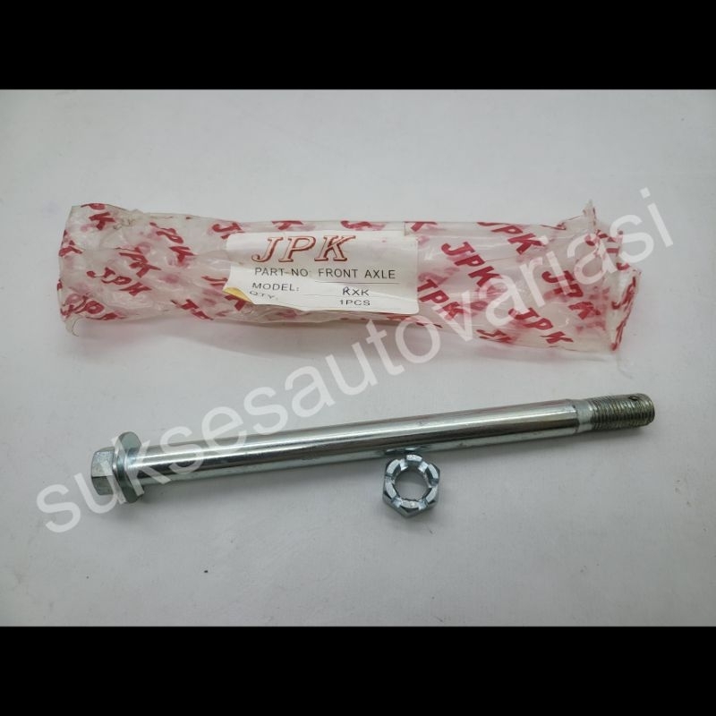 Jual BAUT AS RODA DEPAN MOTOR RXKING FRONT AXLE | Shopee Indonesia