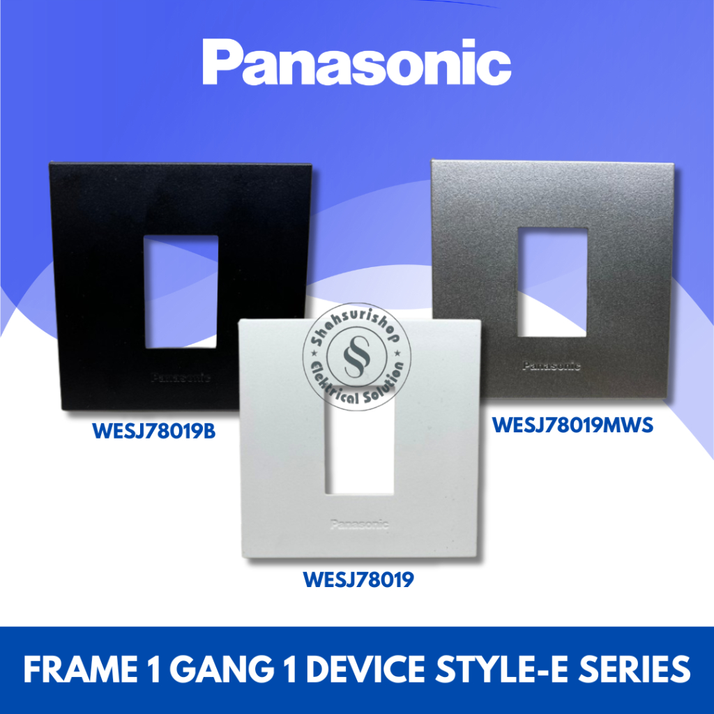 Jual PANASONIC WESJ78019 FRAME STYLE-E HANYA FRAME TANPA MATA SAKLAR ...
