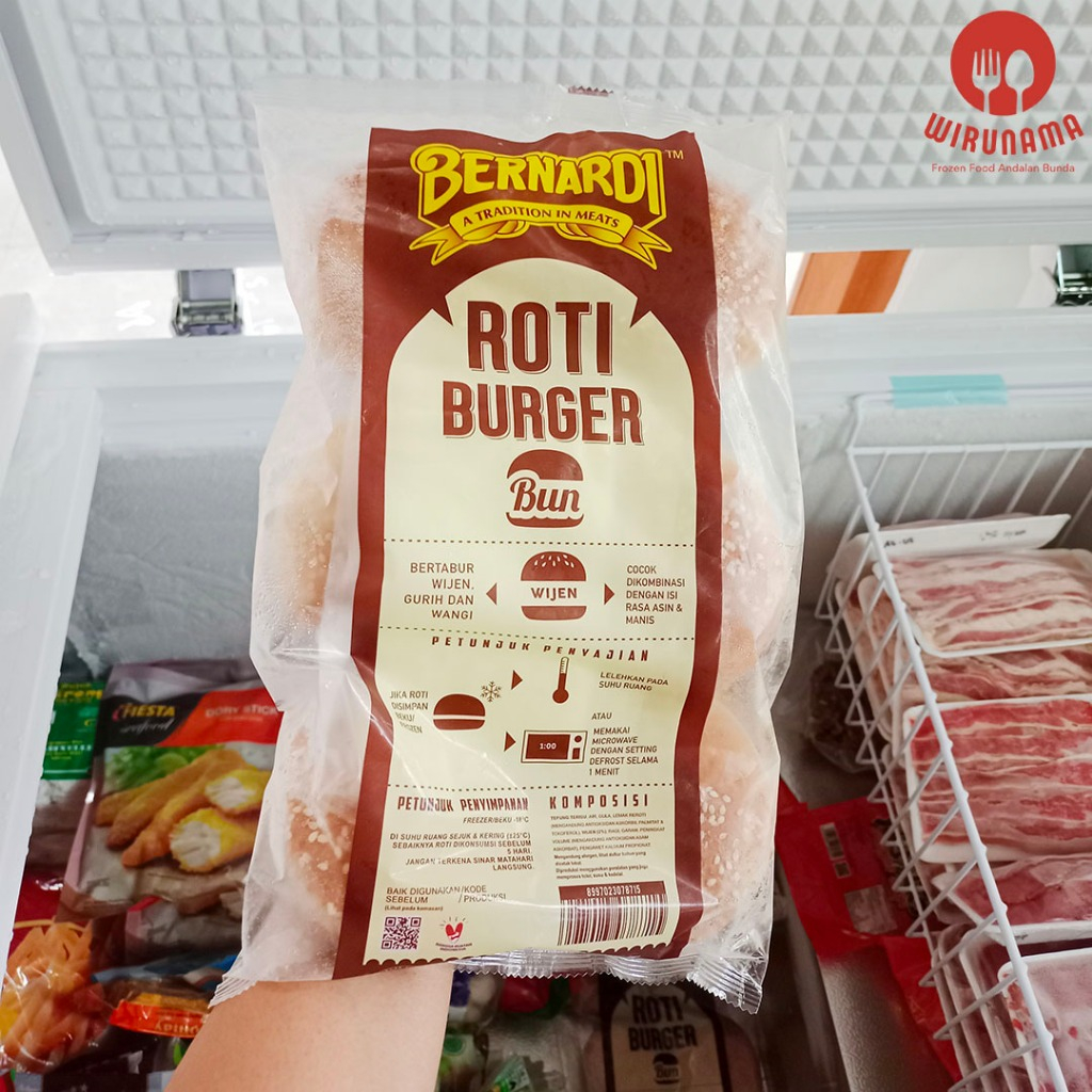 Jual BERNARDI ROTI BURGER ISI 6 FROZEN FOOD YOGYAKARTA JOGJAKARTA ...