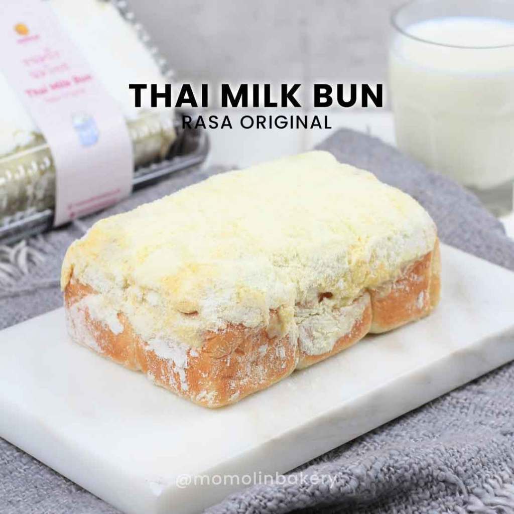 Jual Momolin Bakery Thai Milk Bun Rasa Original, Coklat, Milk Butter ...