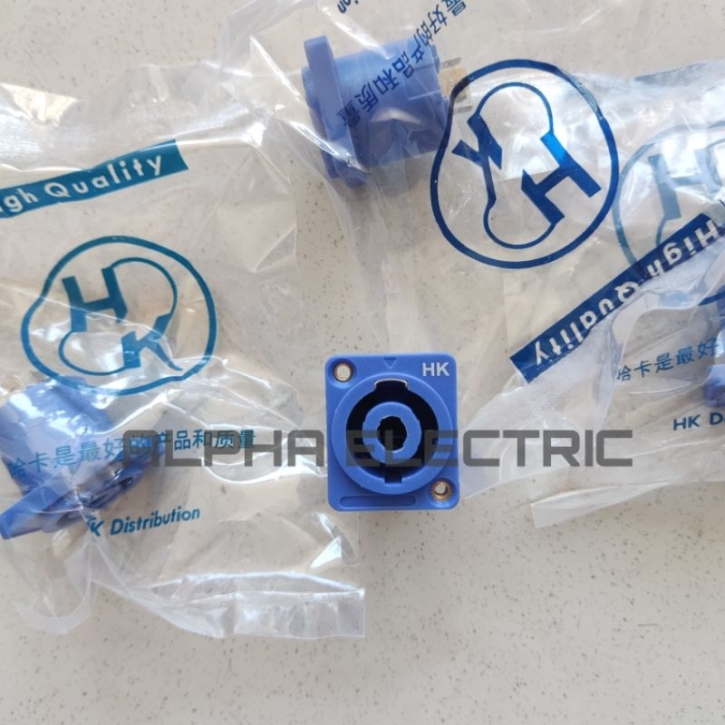 Jual SOKET SOCKET SPICON SPIKON SPEAKON HK ORIGINAL / SOKET SPICON ...