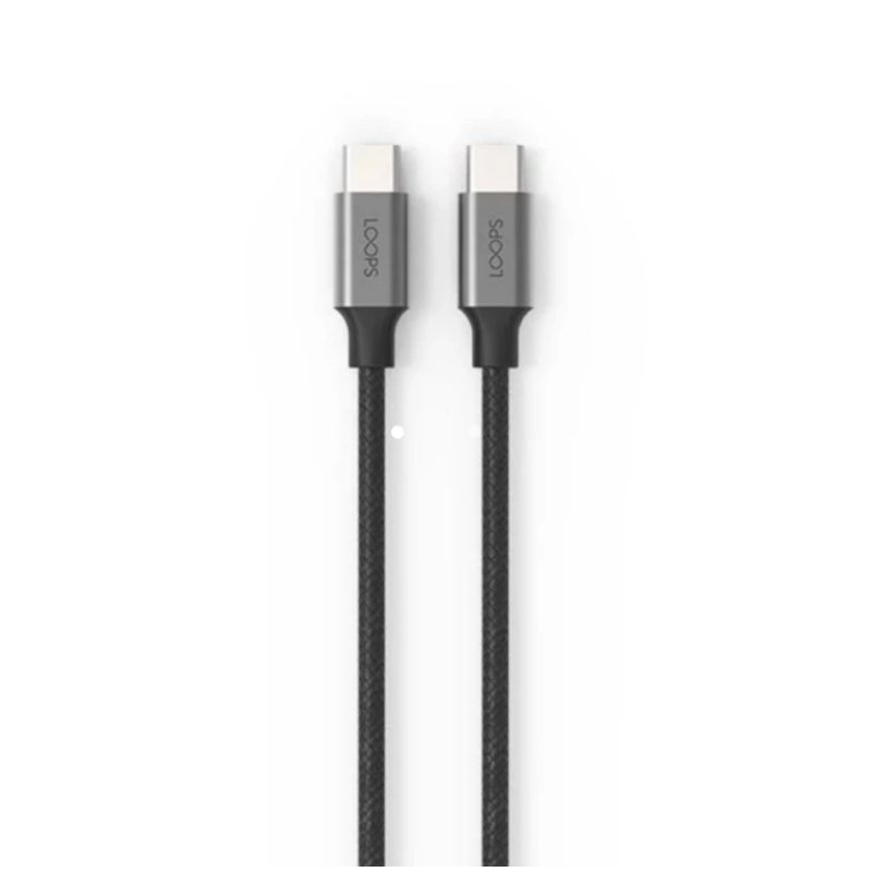 Jual Kabel Charger Fast Charging Type C to C / Loops Cable Data Charger ...