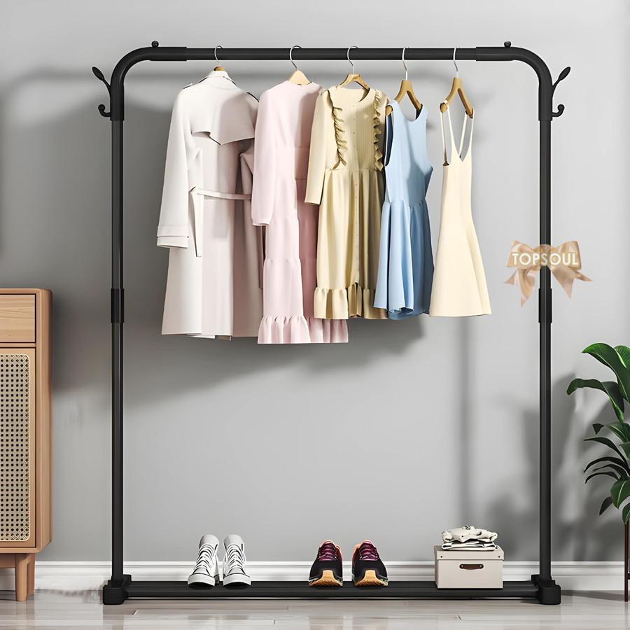 Jual Stand Display Gantungan Baju Hanger Laundry Jemuran Besi Drying ...