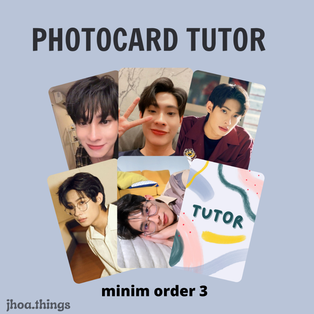 Jual [UNOFFICIAL] PHOTOCARD TUTOR KORAPHAT LAMNOI THAI ACTOR CUTIE PIE ...