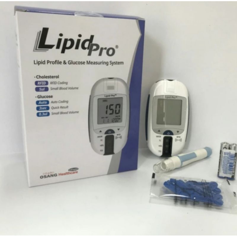 Jual Alat Lipid pro kolesterol total HDL. LDL Trigliserida Lipidpro ...