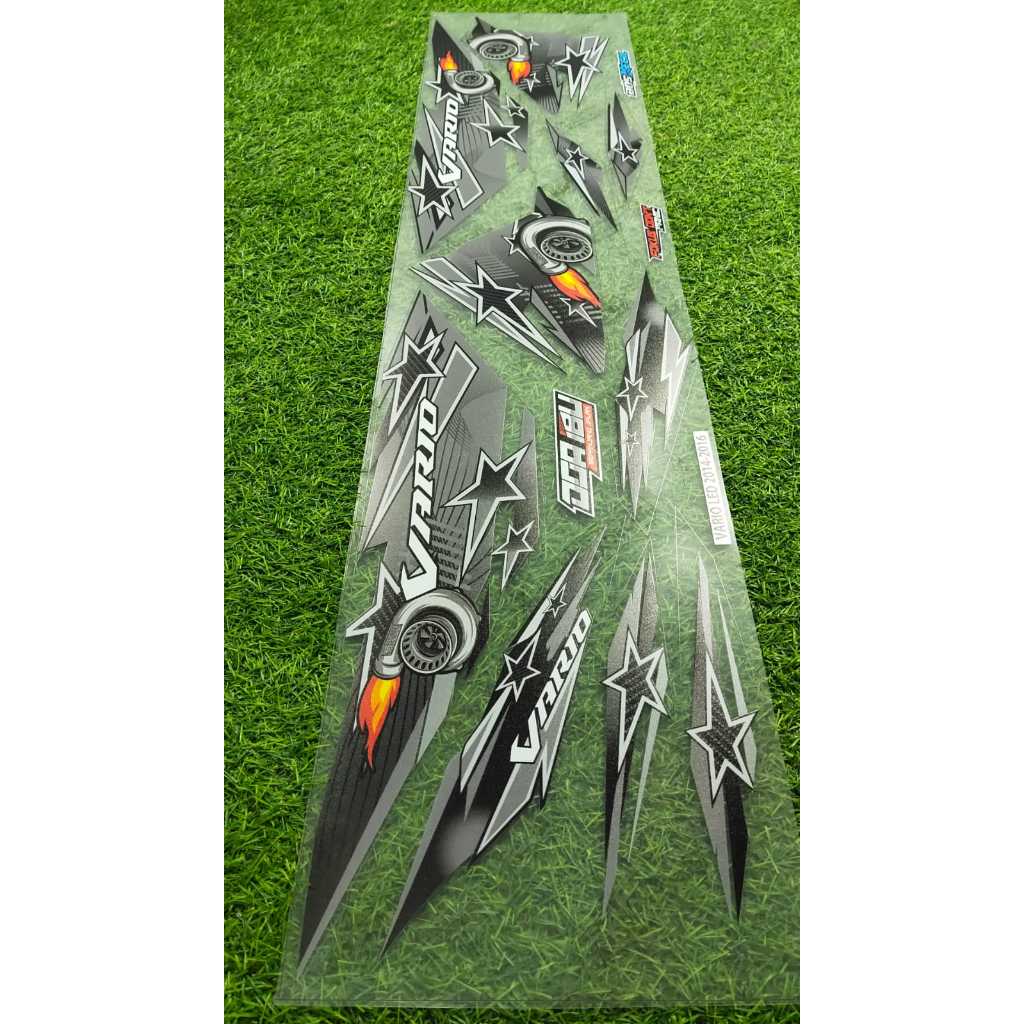Jual Sticker Striping Vario Led Old Bahan Sticker Bening Transparan ...