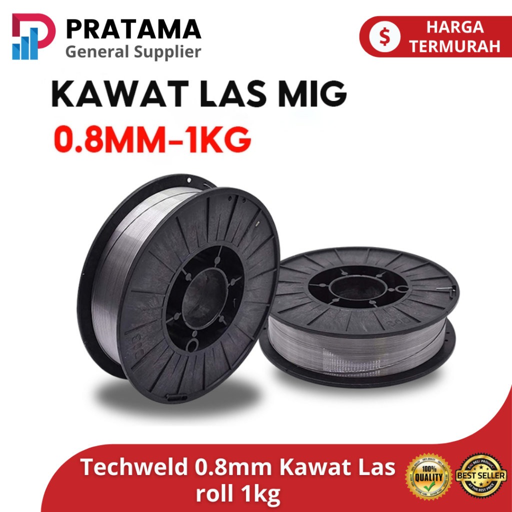 Jual Kawat Las Flux Cored Gasless Wire Techweld 1.0mm 1 kg Las/Welding Core Tanpa Gas | Shopee ...