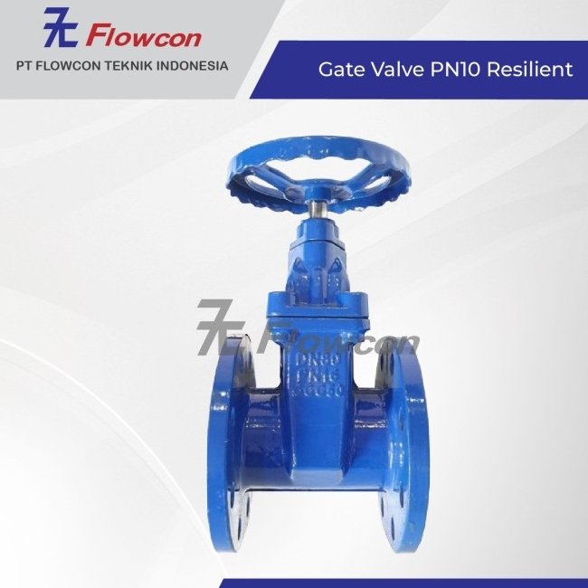 Jual GATE VALVE RESILIENT PN10 SIZE 6" FLOWCON | Shopee Indonesia