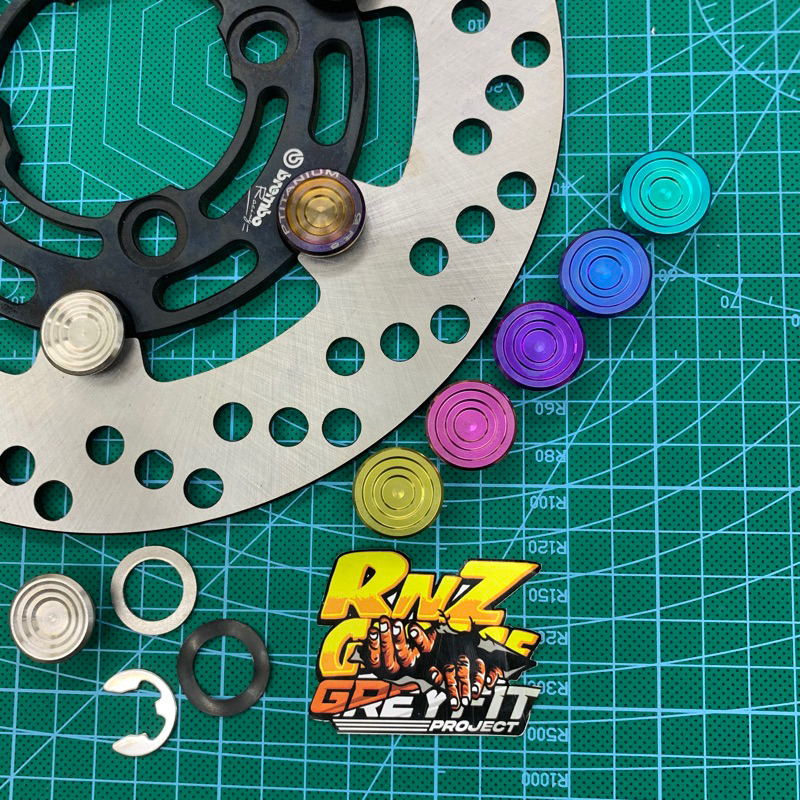 Jual Floating Disc Titanium Floating Discbrake Floating Piringan 1pcs ...