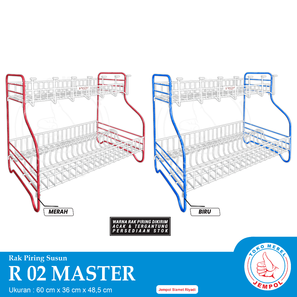Jual Rak Piring R02 MASTER / Rak Dapur / Rak Pengering Piring ...