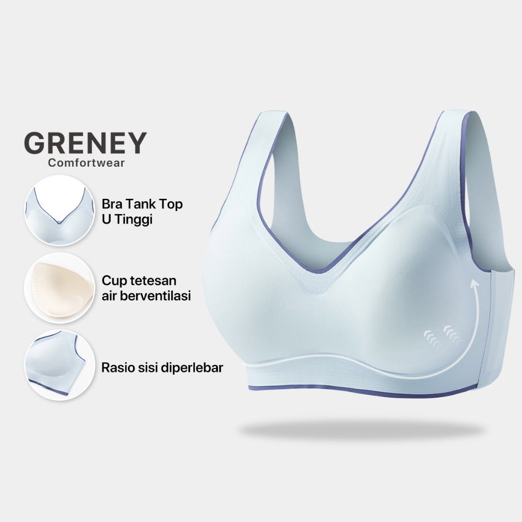 Jual GRENEY-Gbras- Bra Rompi Warna Kombinasi Pakaian Dalam Push Up Bra ...