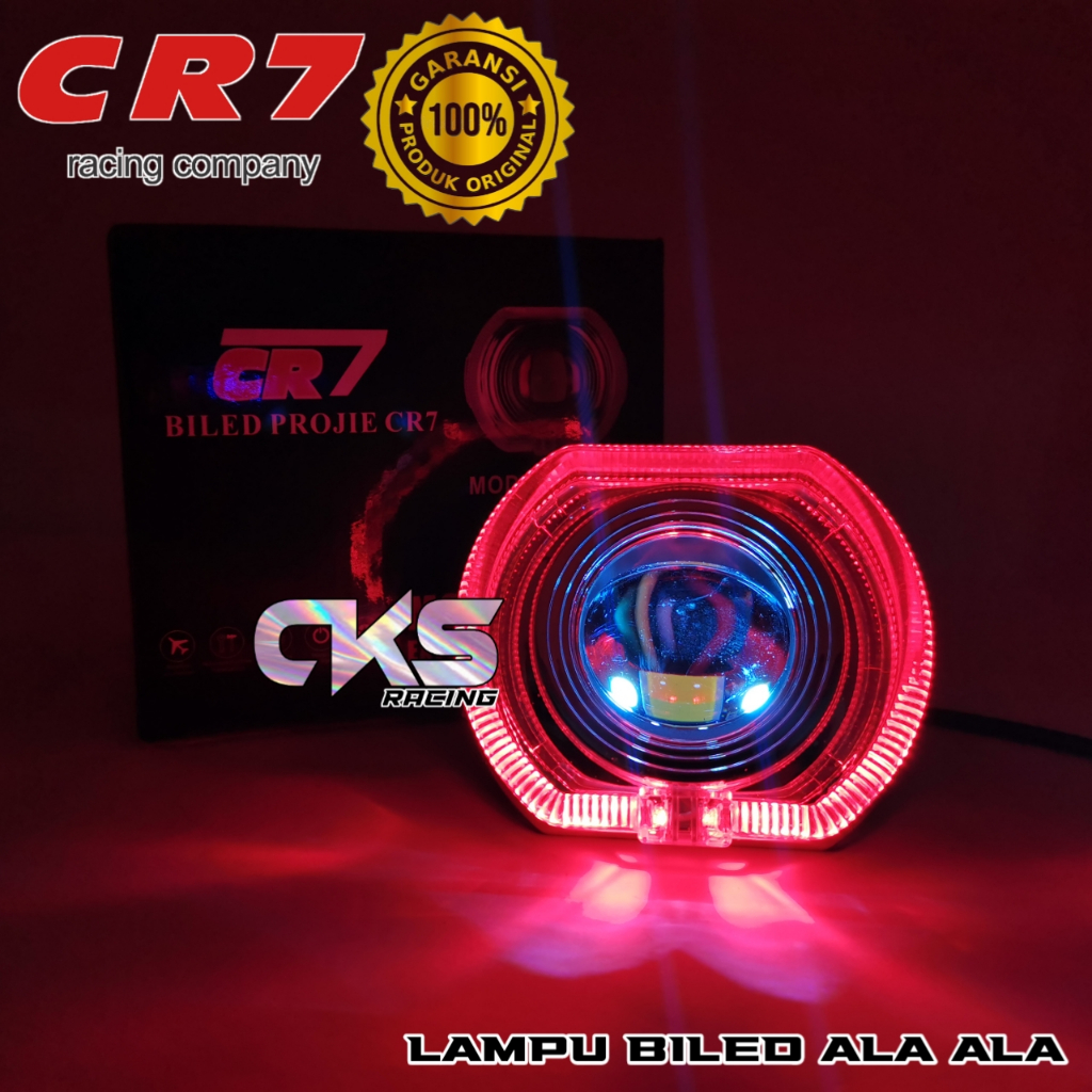 Jual Lampu Biled Ala Ala New Projie Biled 4,5 Inch CR7 Cahaya Laser Cut ...