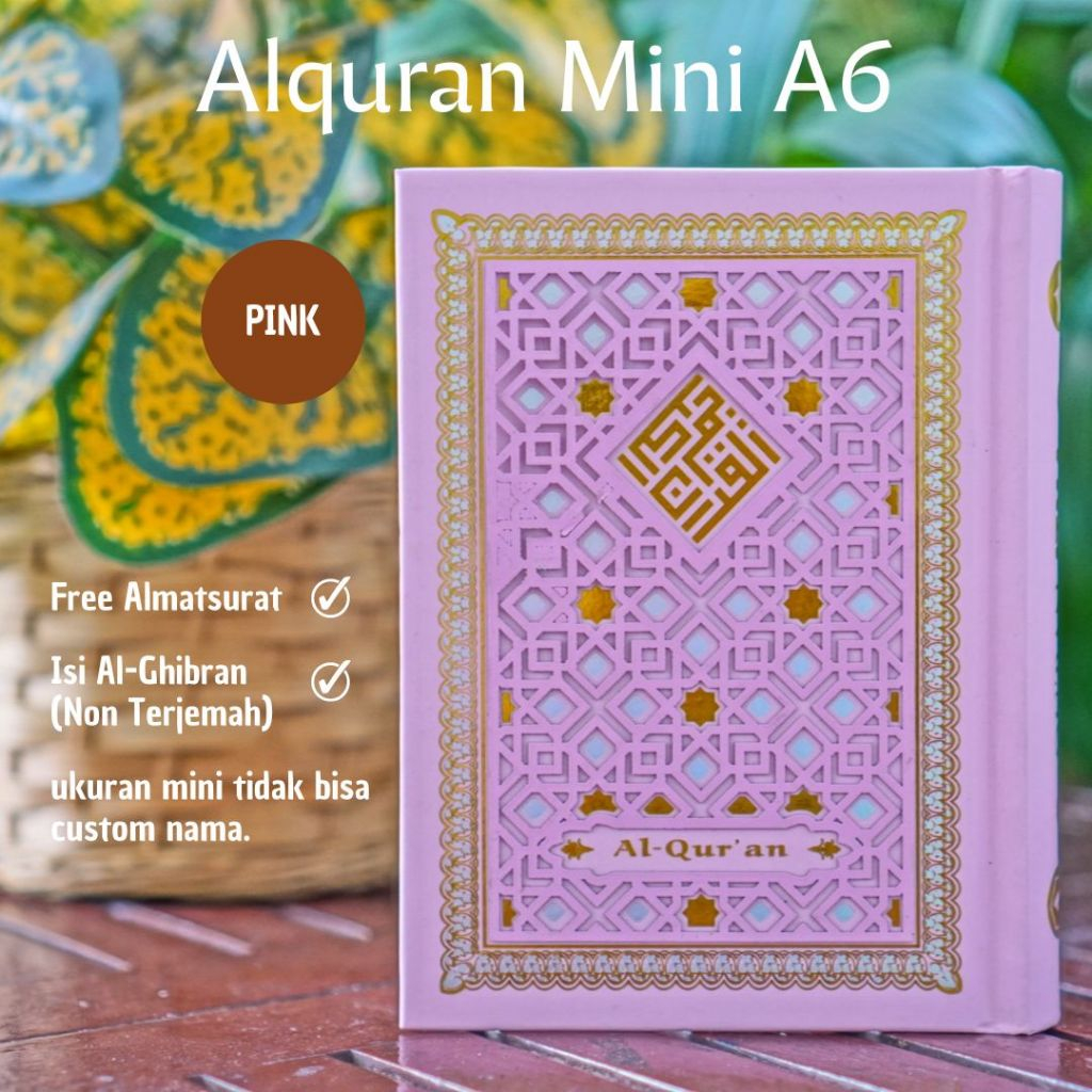 Jual AL-QUR'AN MINI A6 MOTIF PERSIA PATTERN. (TIDAK BISA CUSTOM NAMA ...