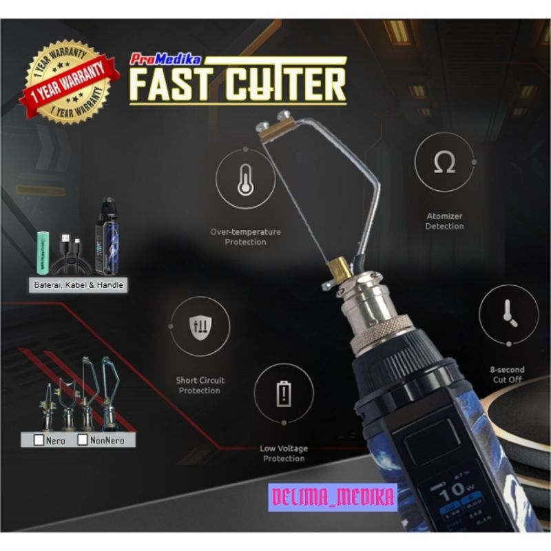 Jual Thermocutter FAST CUTTER Layar LED Portable Bergaransi / Alat ...