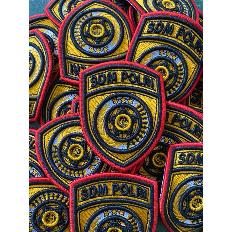 Jual LOGO SDM POLRI BORDIR TIMBUL | Shopee Indonesia