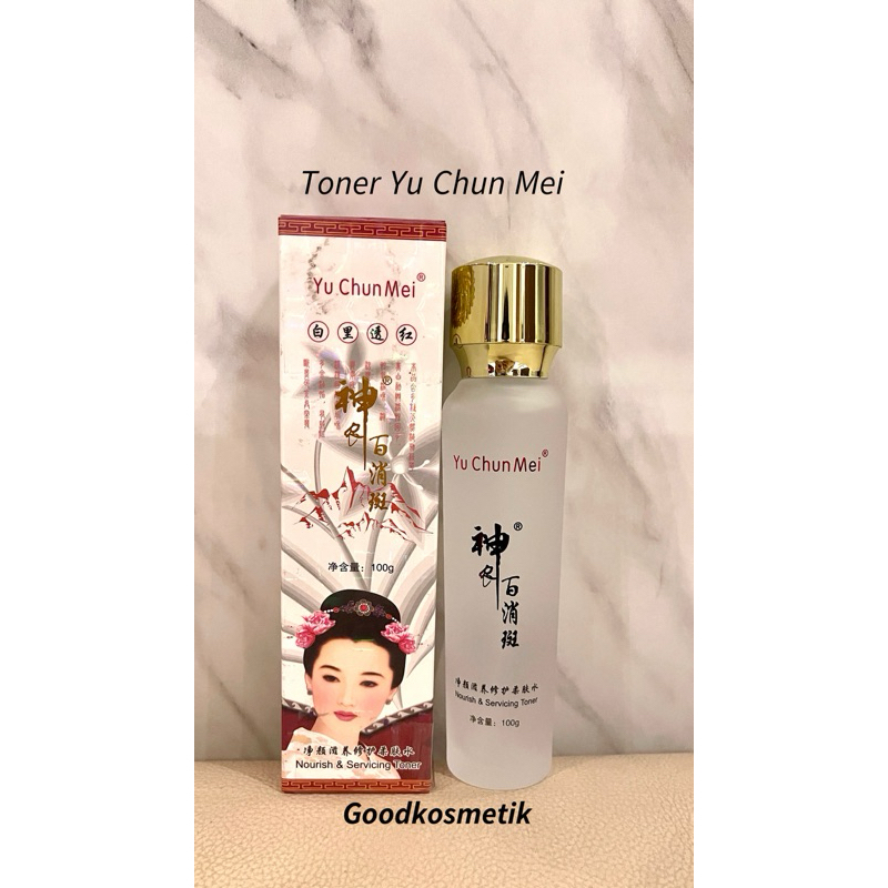 Jual Toner Yu Chun Mei , Toner Cordycep ORIGINAL IMPORT 100% | Shopee ...