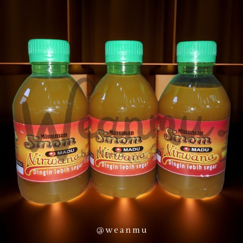 Jual (SIAP KIRIM) JAMU NIRWANA 250ml BERAS KENCUR SINOM/ OLEH-OLEH KHAS ...