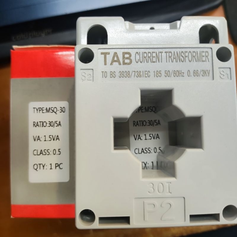Jual Current Transformers CT 30A 50A 60A 75A 100A 150A 200A 250A MSQ-30 TAB | Shopee Indonesia