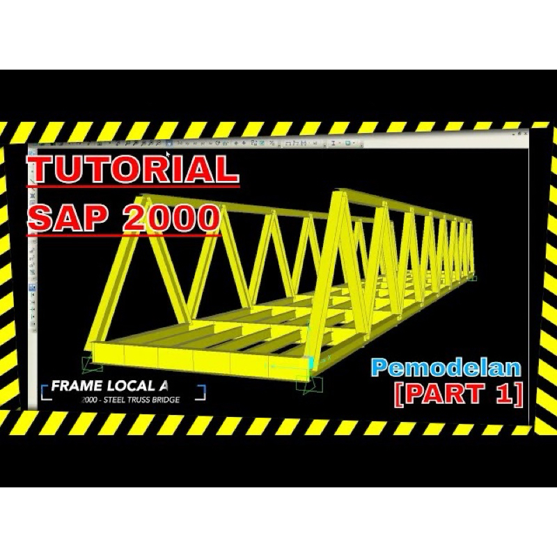 Jual Paket Belajar SAP 2000 - Jembatan Rangka Baja | Shopee Indonesia