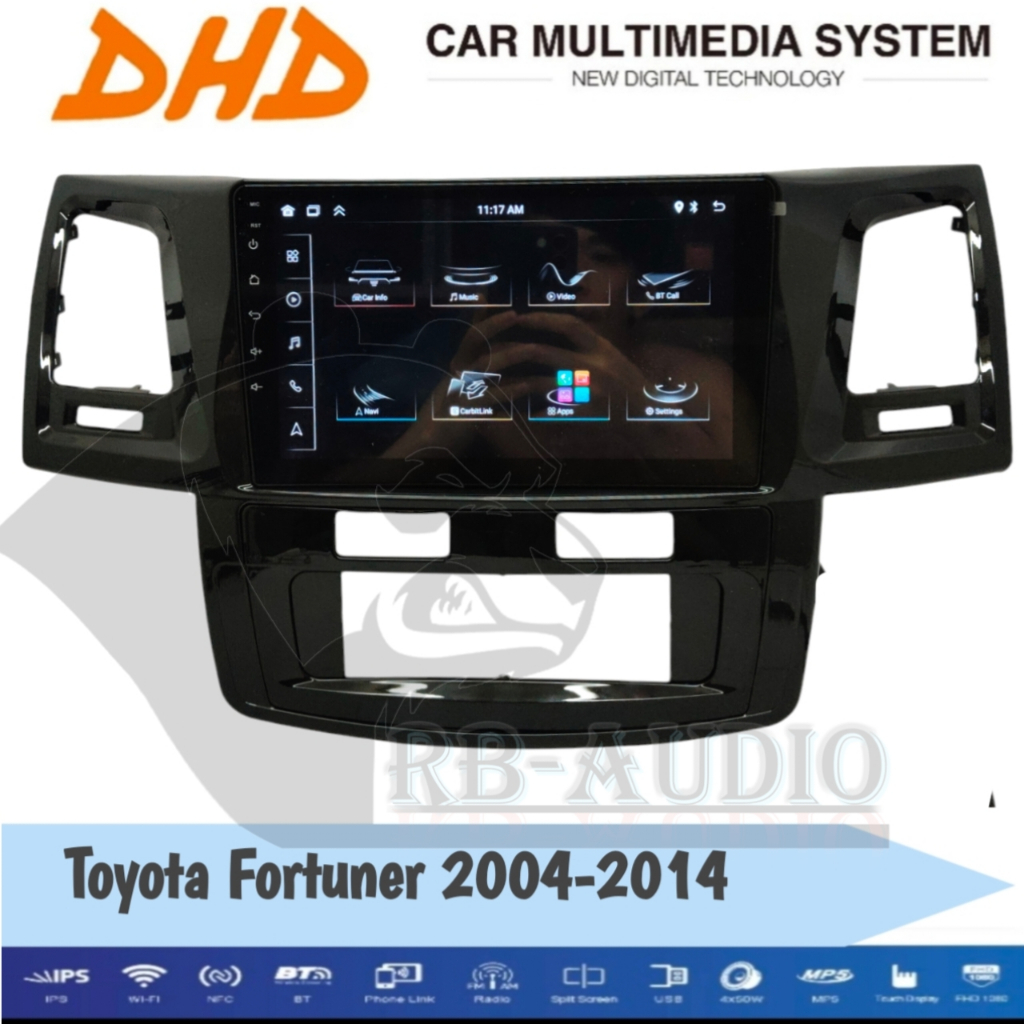 Jual Head Unit Android DHD 9 inch Toyota Fortuner 2004 - 2015 PNP ...