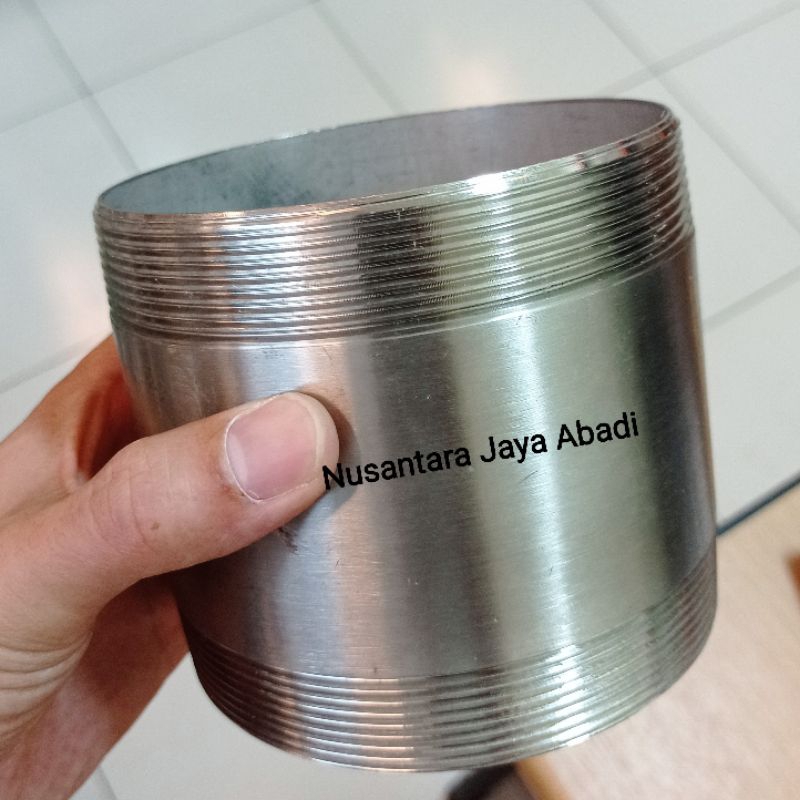 Jual Pipa Nepel Incian 10 cm Stainless 304 4 " inchi DN 100 | Shopee ...