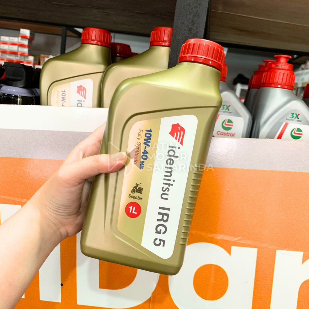 Jual Oli Idemitsu Scooter Matic IRG5 SAE 10W-40 1000 ML/1 LT Original ...