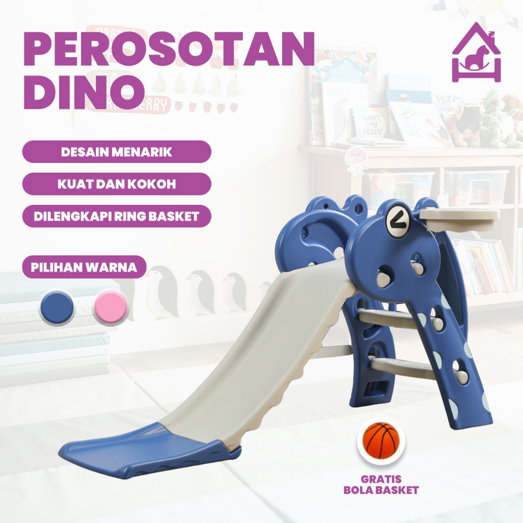 Jual Mainan Perosotan Anak Murah FREE RING BASKET Prosotan Anak Murah ...