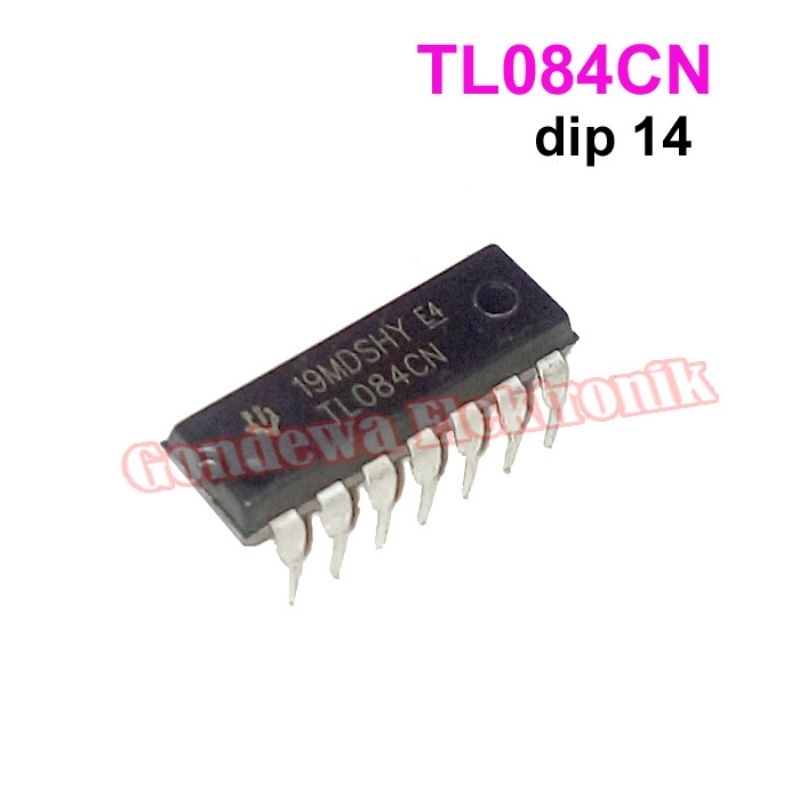 Jual TL084 TL084CN J-FET quad operational amplifier | Shopee Indonesia