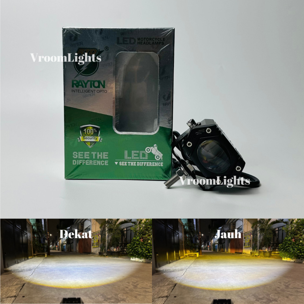 Jual Lampu Tembak RTD Rayton E06A LED Original RTD LED Laser Cut Off ...