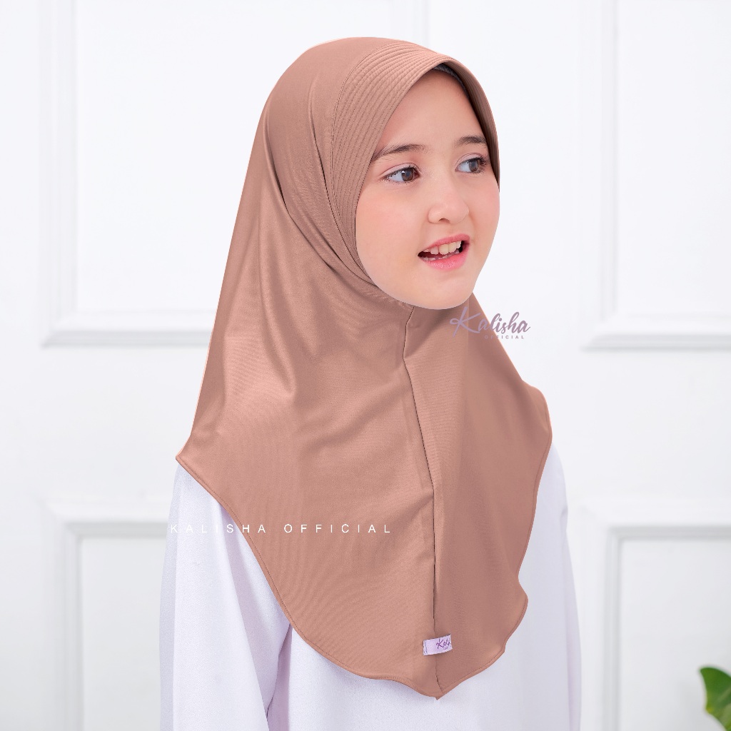 Jual Hijab Bergo Hamidah Jersey Alika Jilbab Sekolah Pinguin Anak By Kalishaofficial | Shopee ...
