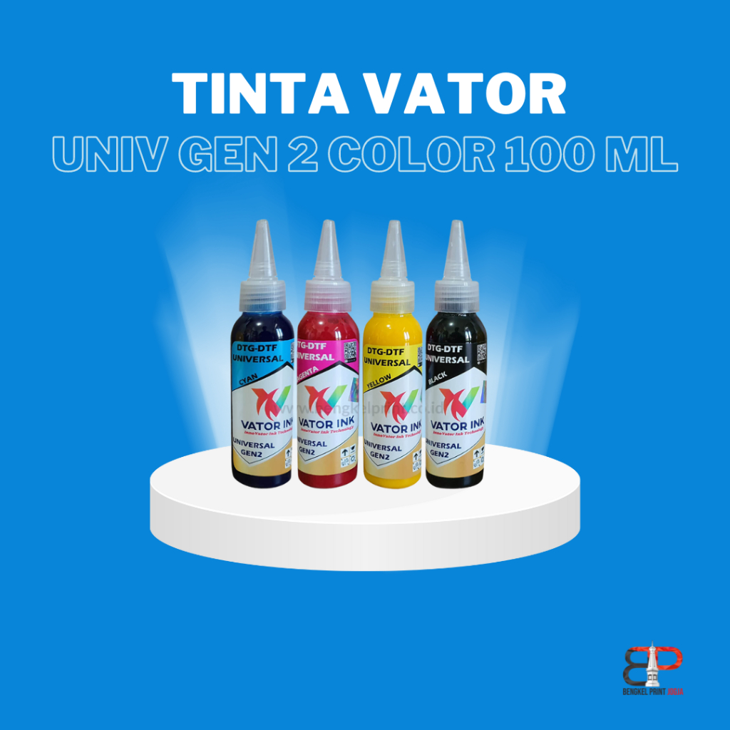 Jual Tinta Vator Ink Universal Gen 2 CMYK 100 ml | Shopee Indonesia