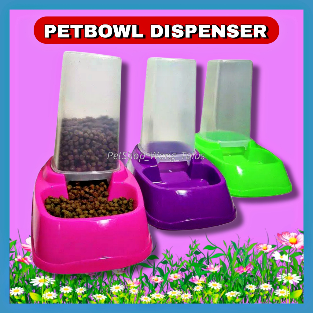 Jual PSWT- Tempat Makan Minum Kucing Dispenser Otomatis 650mL Pet ...